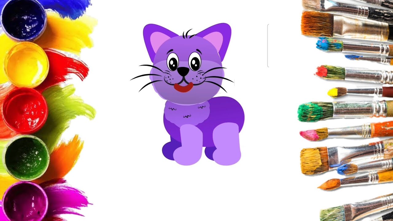 Drawing for kids | Coloring for kids 👶🏻👧🏼 | Drawing and Colouring 😍 ...