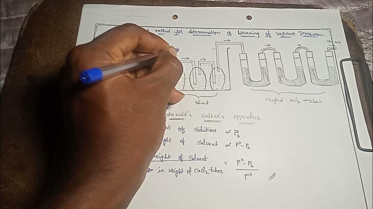 experimental-detemination-of-rlvp-dilute-solutions-chemistry-youtube