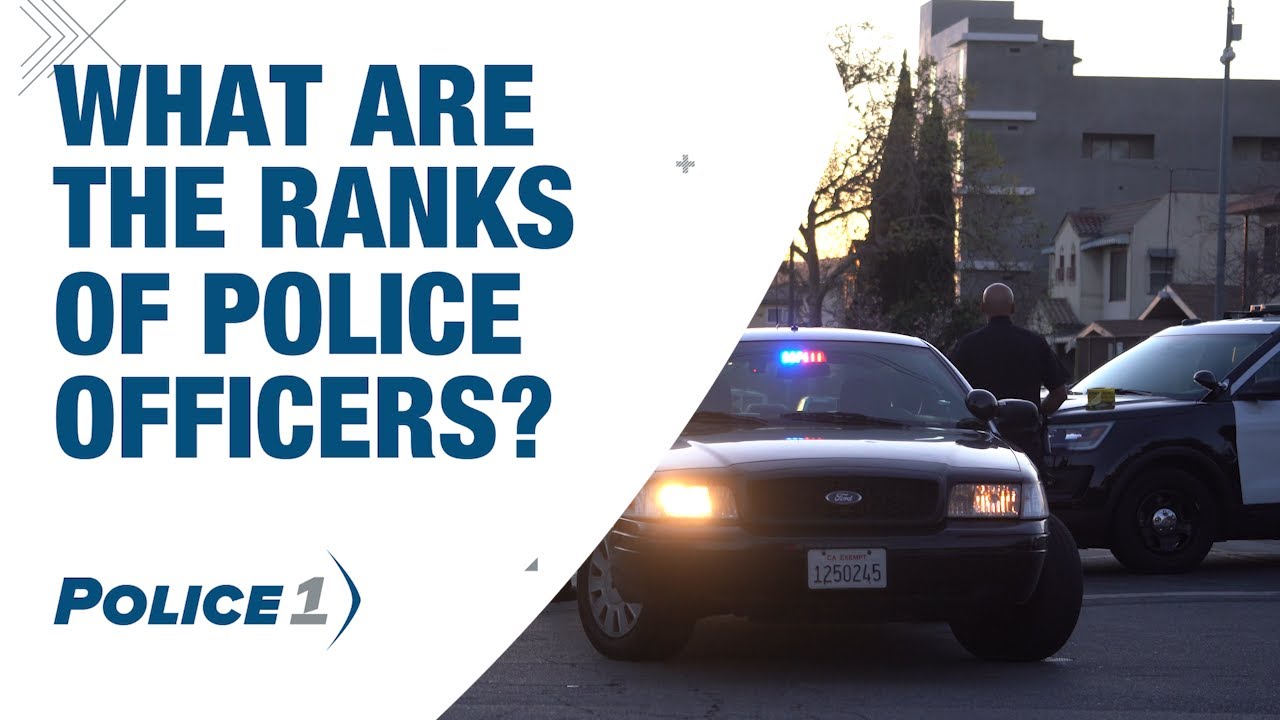 What are the ranks of police officers? - YouTube
