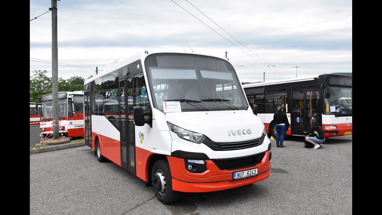 [DPMUL] Iveco Dekstra LF 38 CNG #300 |2|Vozovna DP - Na Nivách| - YouTube