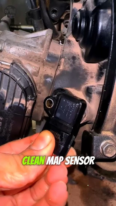 CLEAN MAP SENSOR #automobile #carrestorationproject #carpart - YouTube