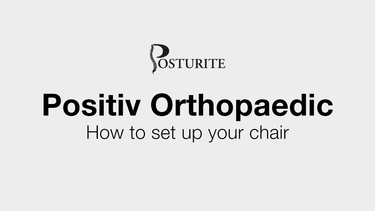 Positiv Orthopaedic Chair from Posturite