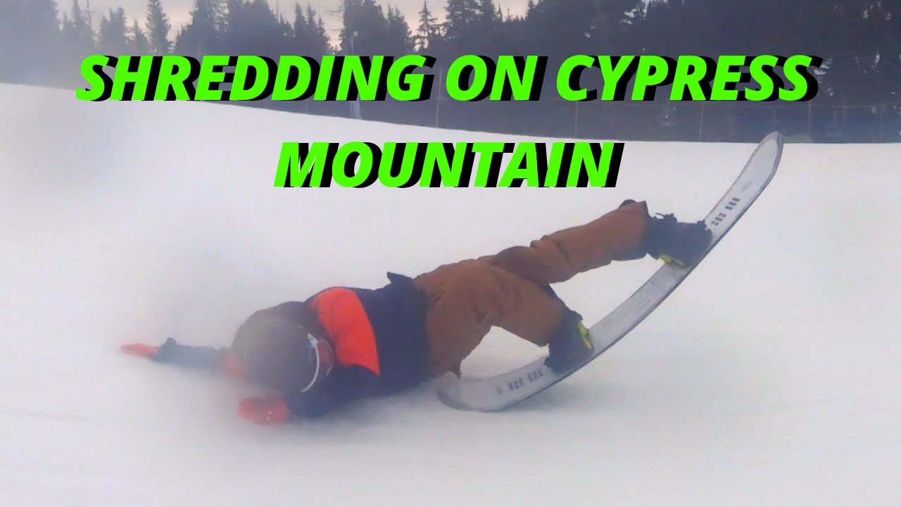 Snowboarding Fun On Cypress Mountain 2019/2020 Season - YouTube