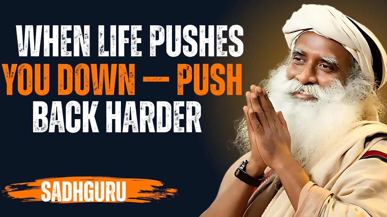 WHEN LIFE PUSHES YOU DOWN — PUSH BACK HARDER | POWERFULMOTIVATIONAL ...