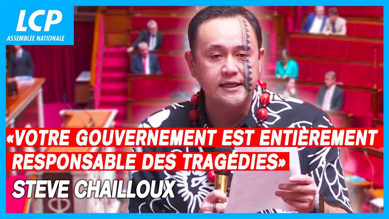 Nouvelle-Calédonie : « Votre gouvernement est entièrement responsable" accuse Steve Chailloux ...