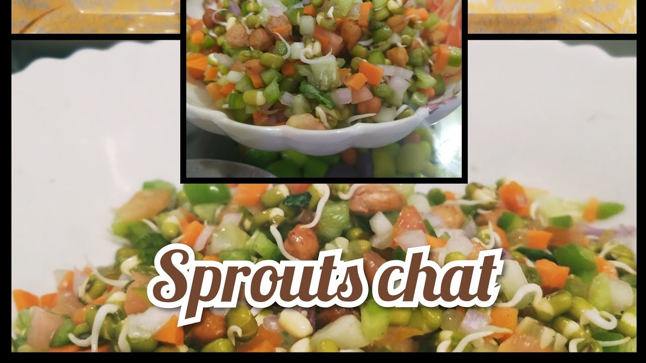Fireless Cooking... Healthy sprouts chat (Salad) - YouTube