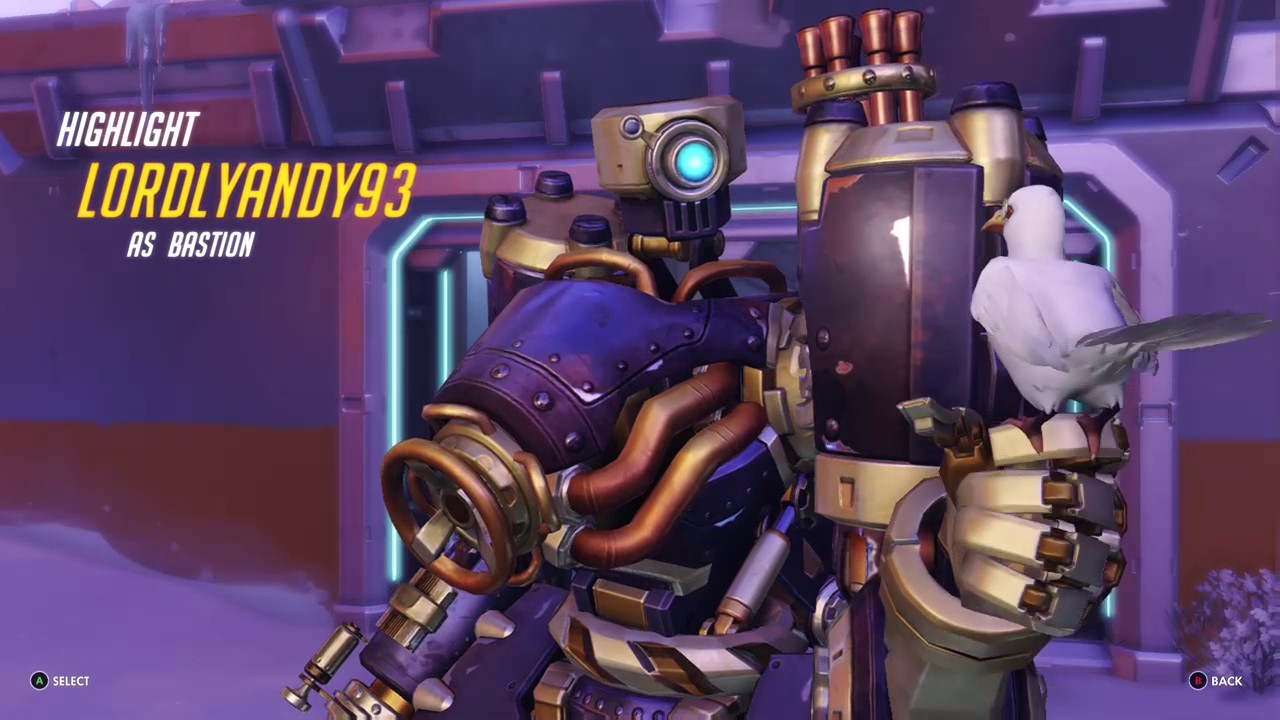Overwatch: Origins Edition Bastion Highlight 30 - YouTube
