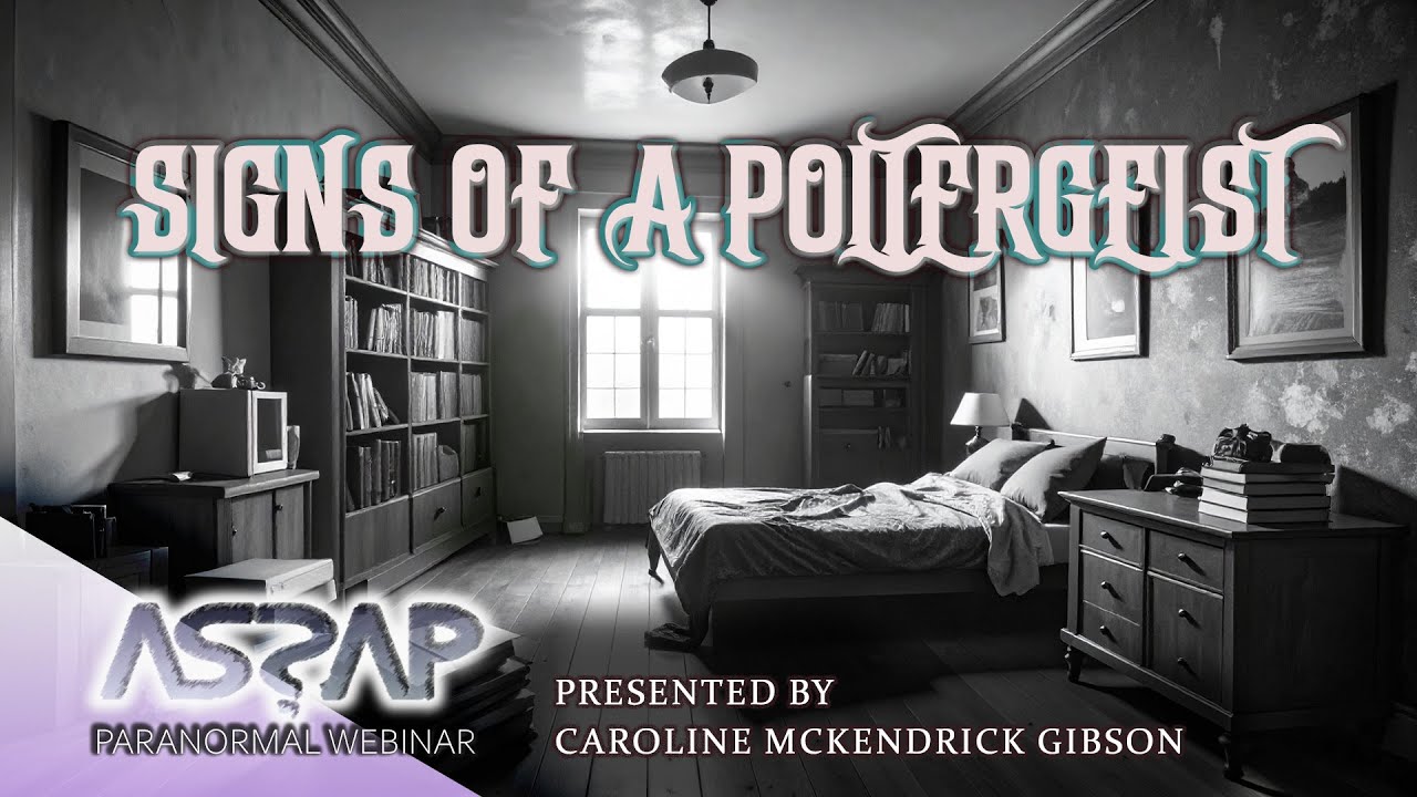 Signs of a Poltergeist | Caroline McKendrick Gibson - YouTube