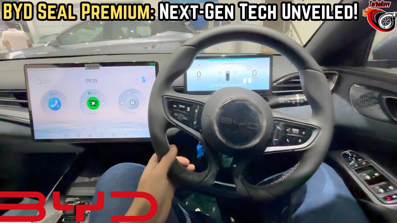 BYD Seal Premium: Infotainment & Instrument Cluster Review | Features ...