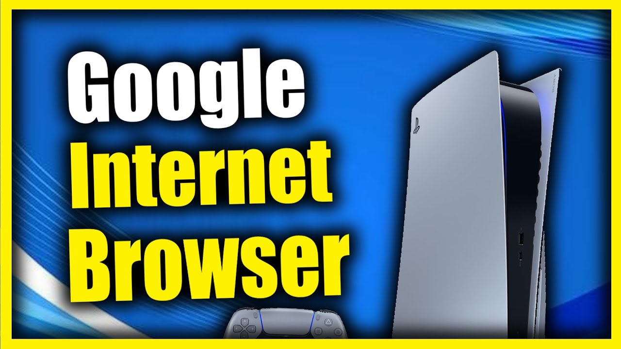How to use Google on Internet Browser with PS5 Pro (New Method) - YouTube
