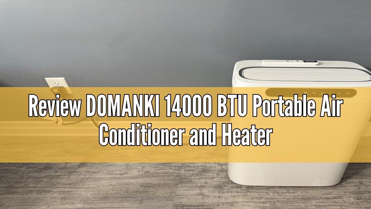 Review DOMANKI 14000 BTU Portable Air Conditioner and Heater for Room ...