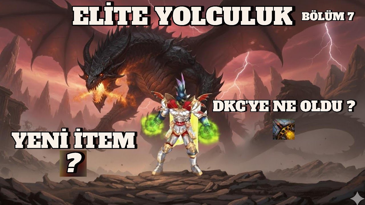 DKC'YE NE OLDU?/YENİ ELİT İTEM/ELİTE YOLCULUK #7 /KNİGHT ONLİNE # ...