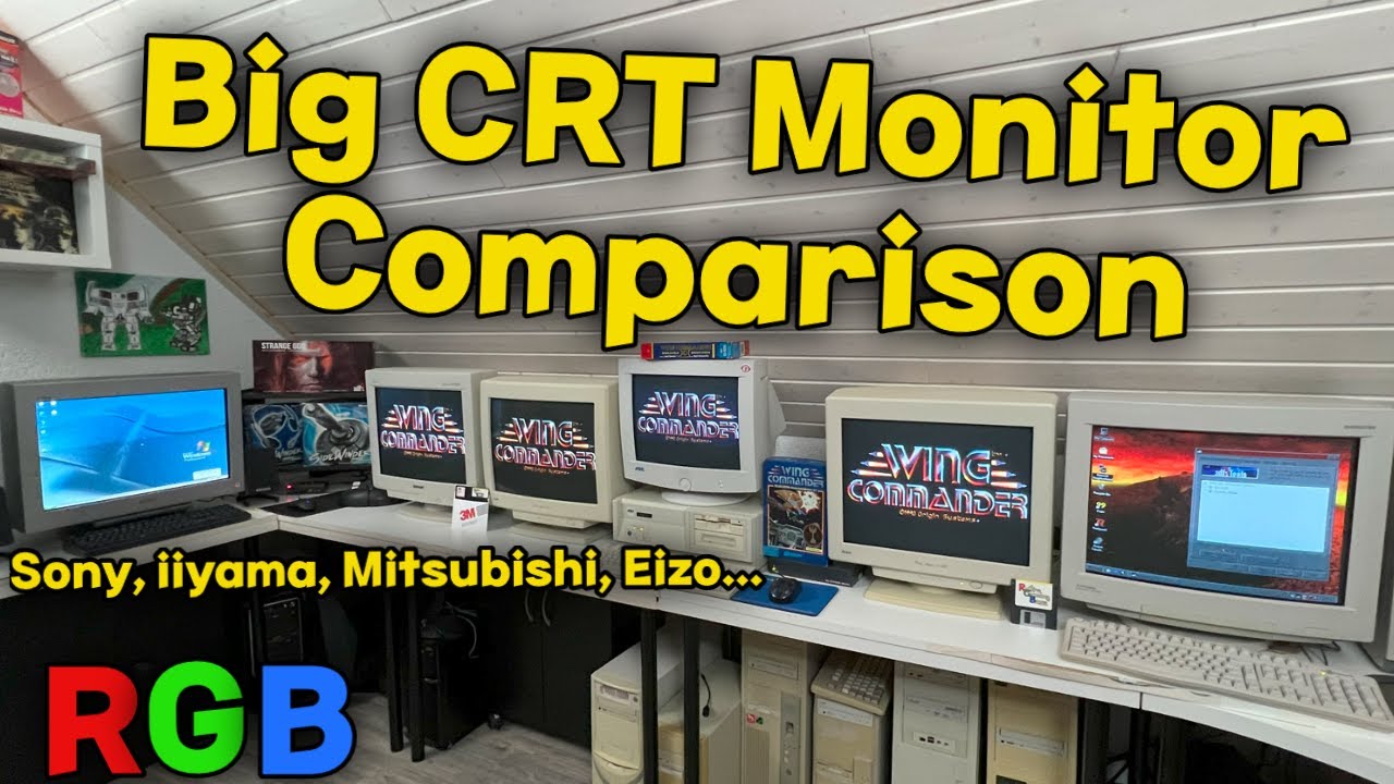 Comparing over 10 different CRT Monitors - which one is the best for ...