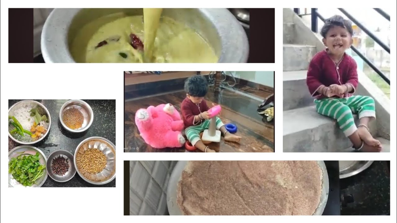 Daily routine🌞 ಮೊಸರು ಸಾಂಬಾರ್ hindu maha ganapathi kunigal 🌟 - YouTube