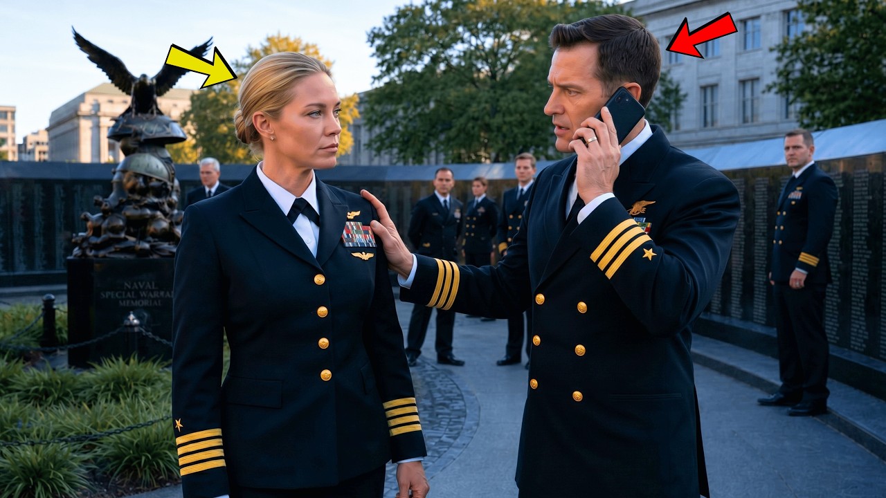 "Military Only," A SEAL Captain Snarled At The Memorial—Then His Phone ...
