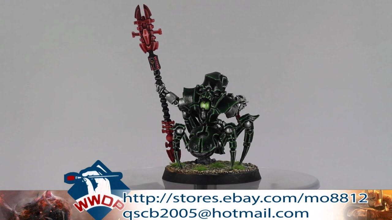 Illuminor Szeras with detailed painting in Warhammer 40K - YouTube