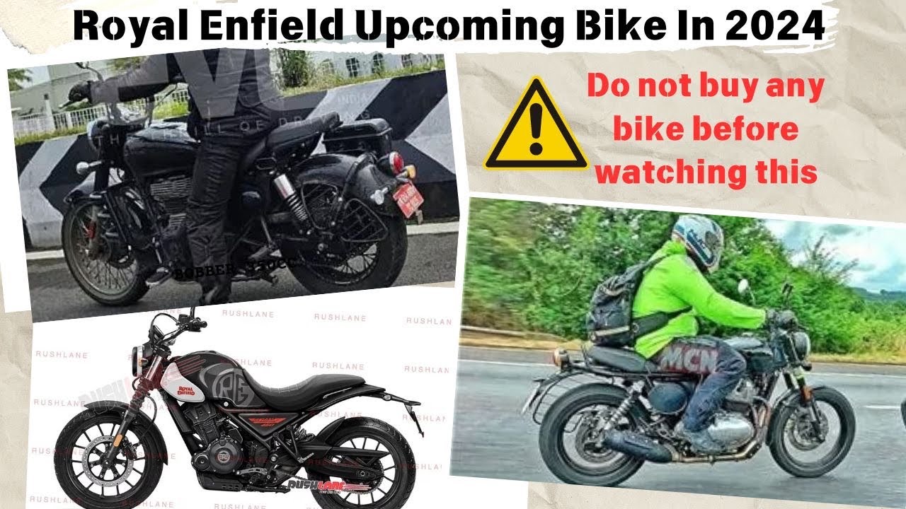 Royal Enfield Upcoming Bikes in 2024 Bobber 350, Scram 452 & Scrambler ...