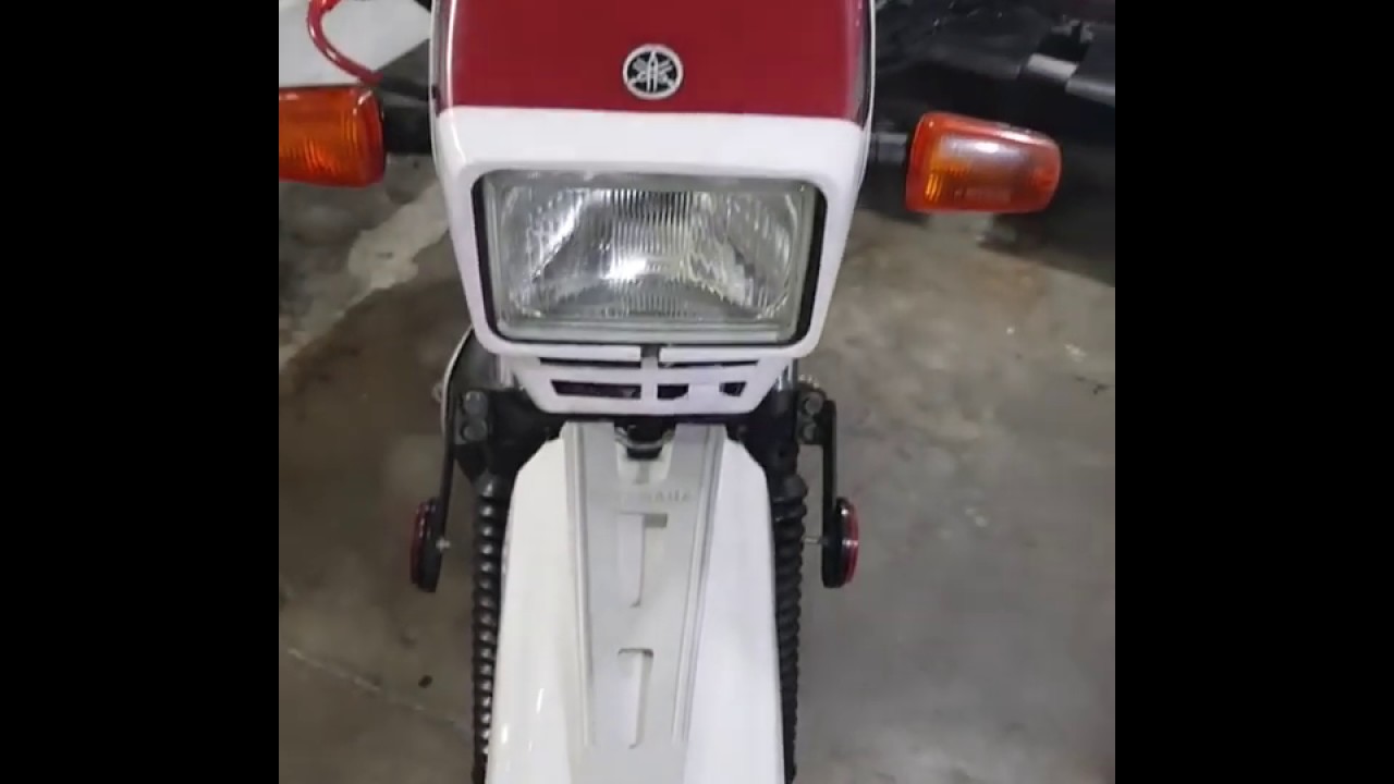 Yamaha Dt 125 Rojo-Blanco Original - YouTube