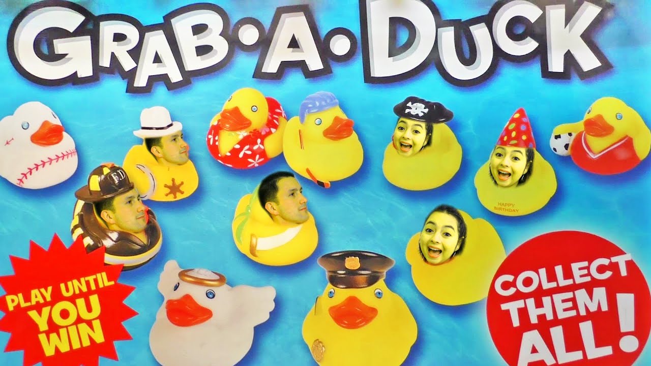 Grabbin' some ducks out of the Claw Machine!! - YouTube
