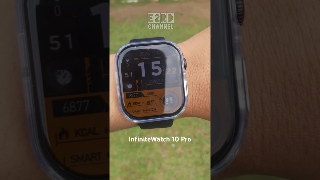 Generasi Baru‼️ infiniteWatch 10 Pro | AMOLED | Black Aluminium Case ...