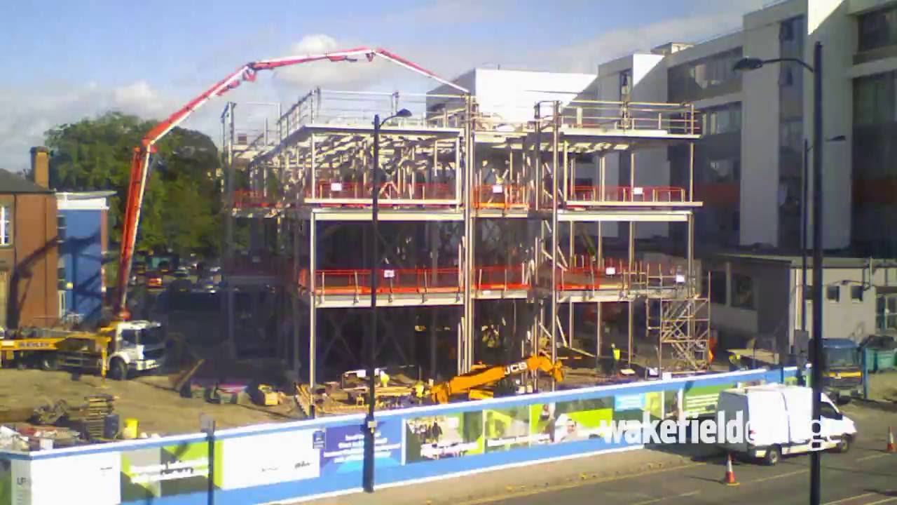 ASIC Building Construction Time-lapse - YouTube