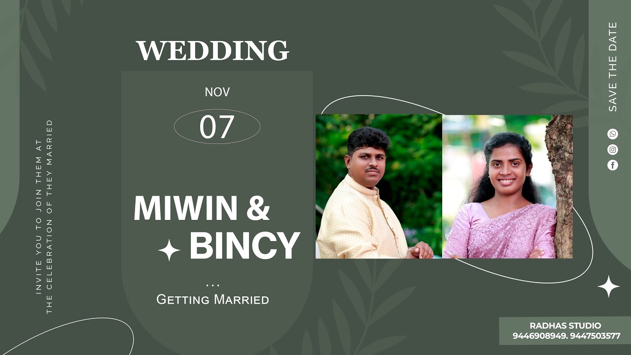 MIWIN + BINCY | WEDDING LIVE WEBCAST | 07.11.2022 | #jbliveproduction ...