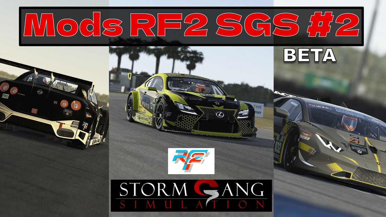 RFACTOR 2 : Mods STORM GANG SIMULATION #2 - YouTube