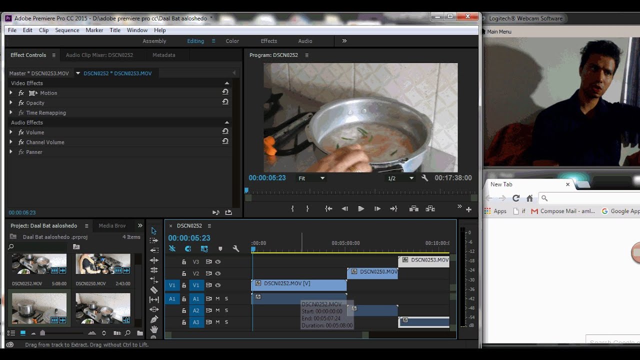 1 (Video Editing ) How to import media files for your project ! - YouTube
