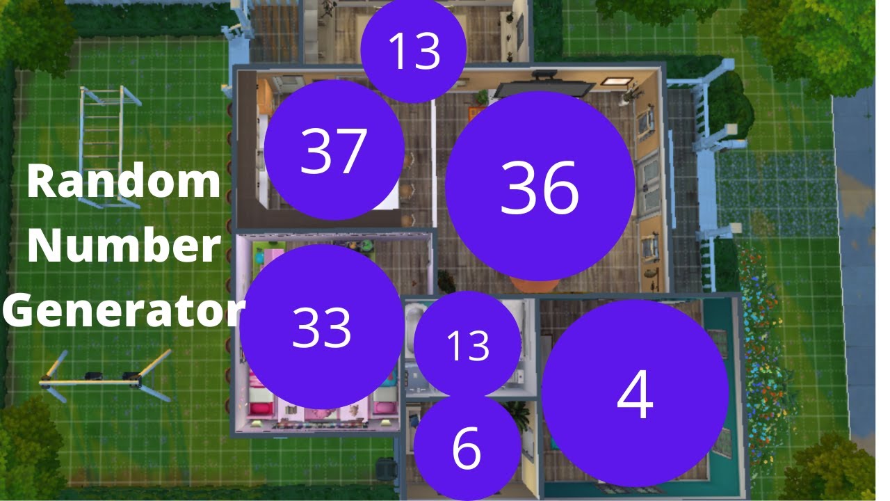I Let a Random Number Generator Decide What I Build in the Sims! - YouTube