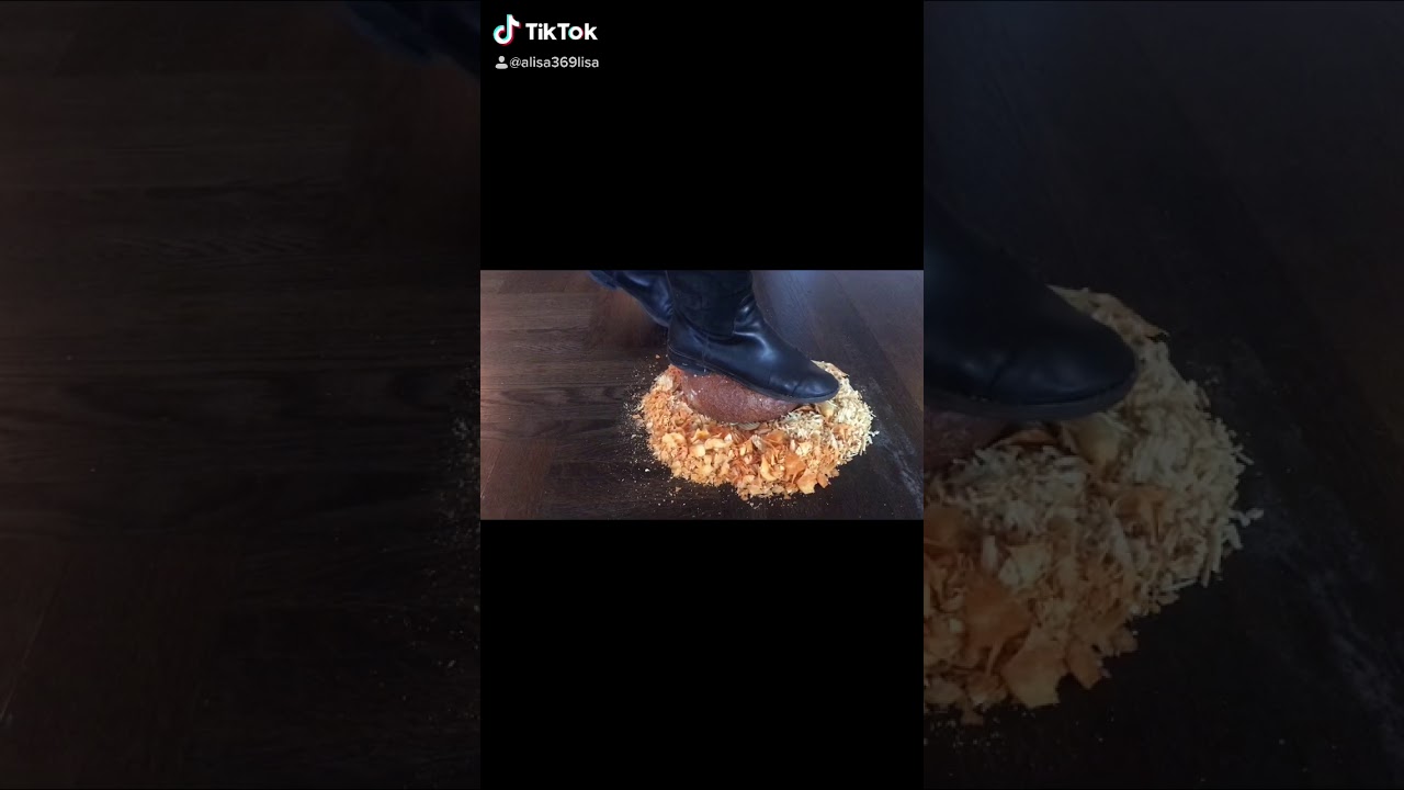 Large Bread crushing - YouTube