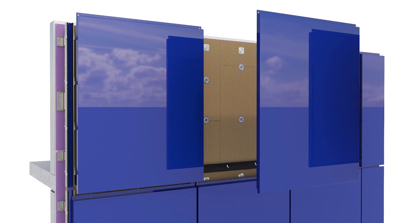 Optima FC+ Hook on Secret Fix Rainscreen Cladding - YouTube