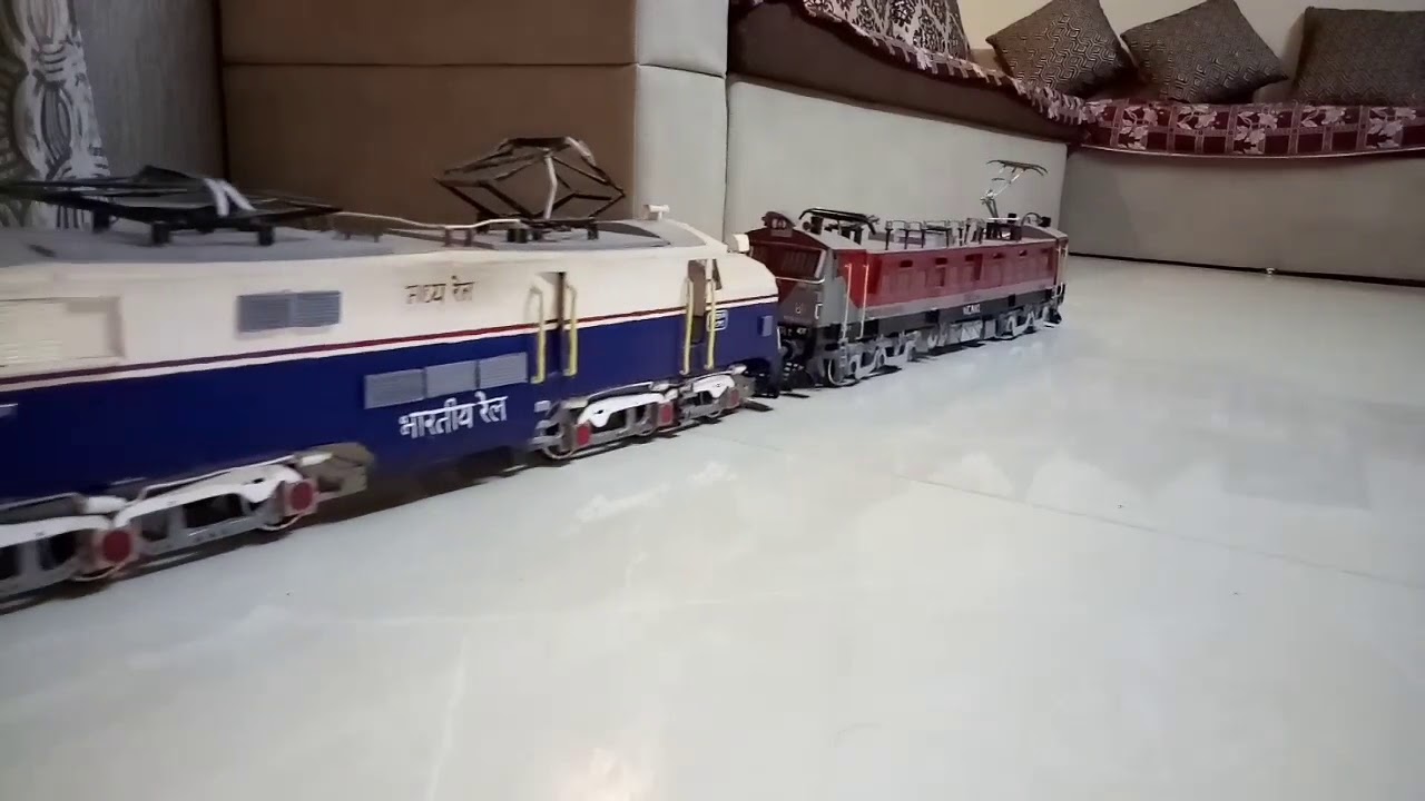 Indian Rail Models - Testing my handmade models. WCAM2 & WCM1 in ...