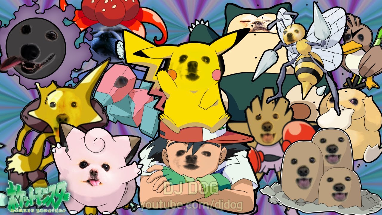 볽켓몬스터 강아지 리믹스 (포켓몬스터 일본판 오프닝) Pokemon Original Theme (Gabe the Dog ...