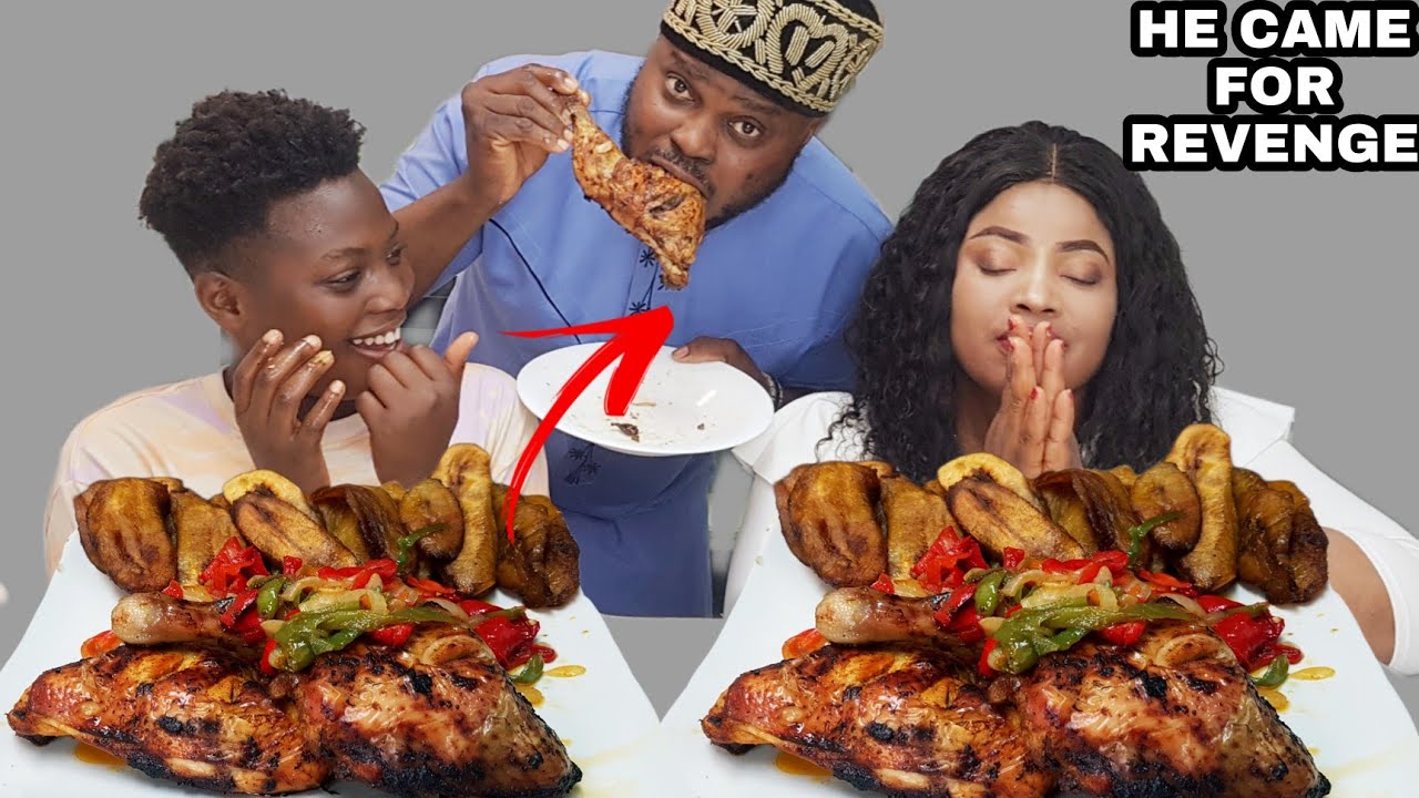 MY HUSBAND TOOK MY CHICKEN & SCARED THE HELL OUT OF ME | FRIED PLANTAIN ...