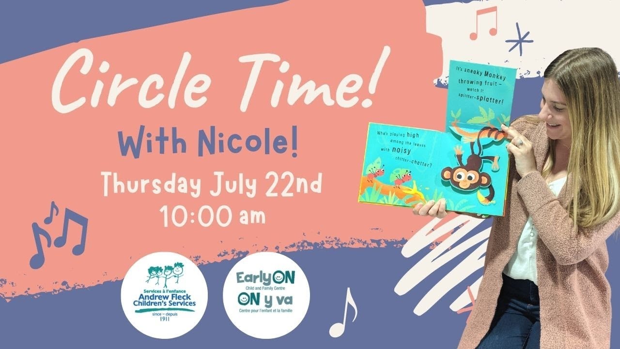 Live Circle Time! Thursday, July 22nd - YouTube