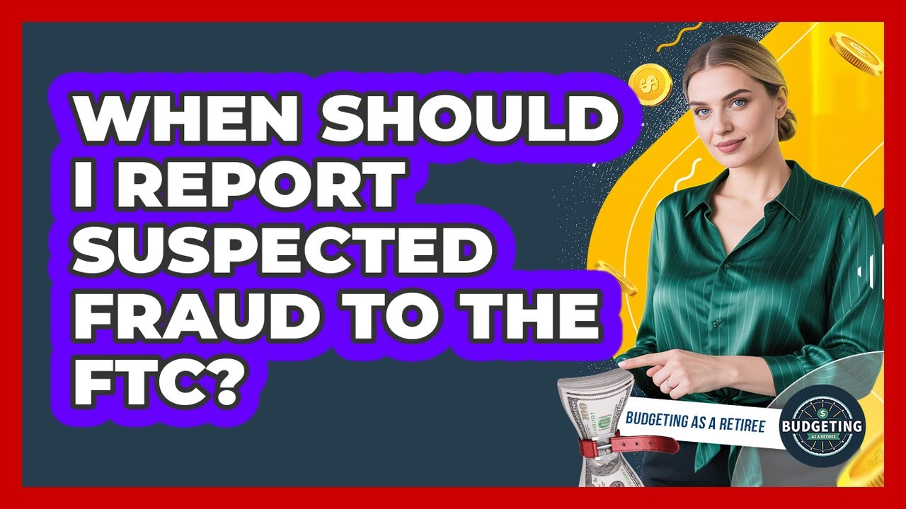 When Should I Report Suspected Fraud to the FTC? - YouTube