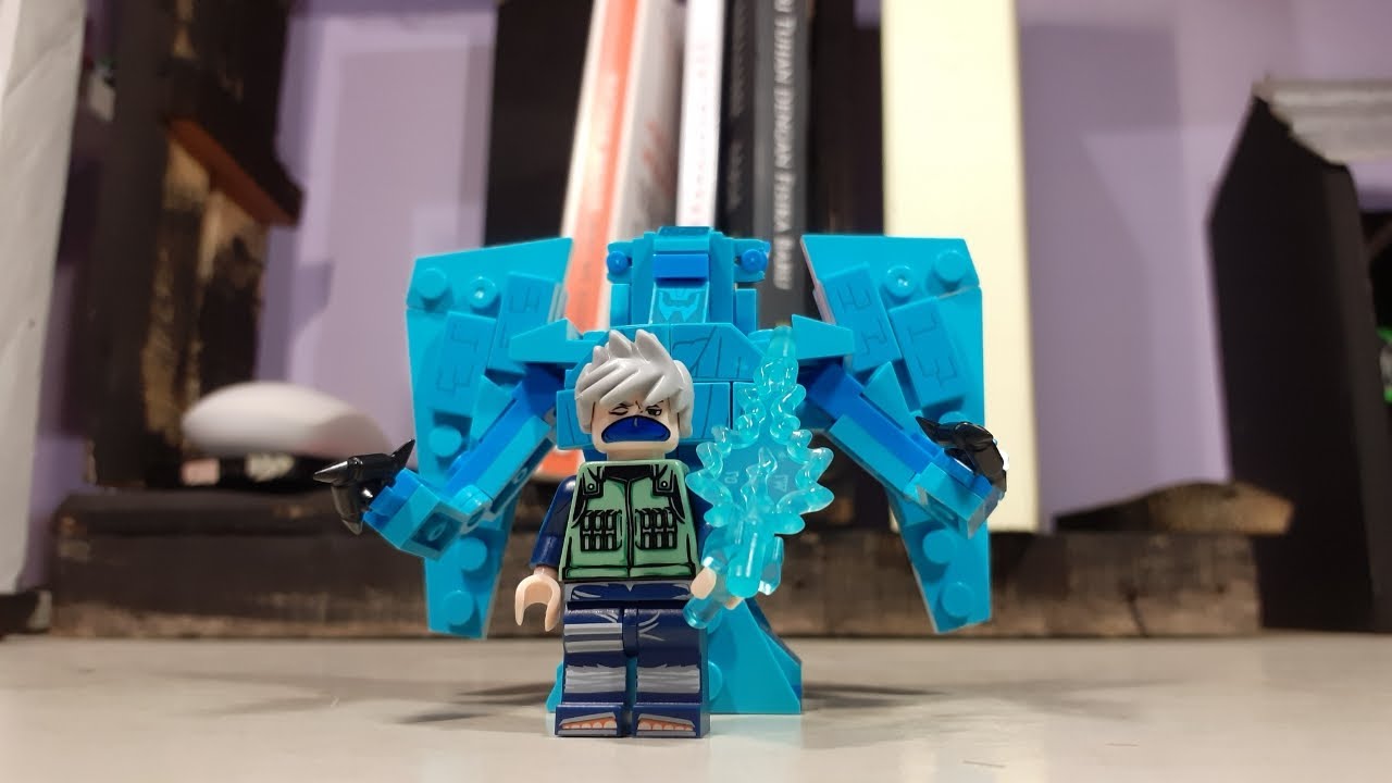 LEGO Kakashi dan Susanoo minifigure automatic fit (stop motion ...