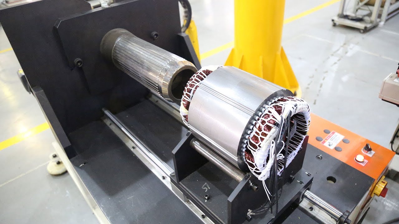 Fully Automatic Single Side Electric Motor Stator Coil Lacing Machines ...