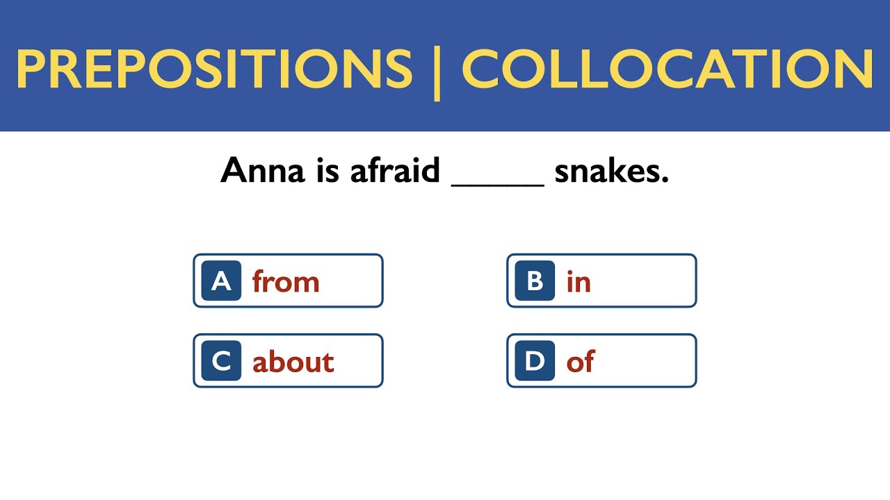 Prepositions Quiz | 30 English Grammar Quiz | Collocations | English ...