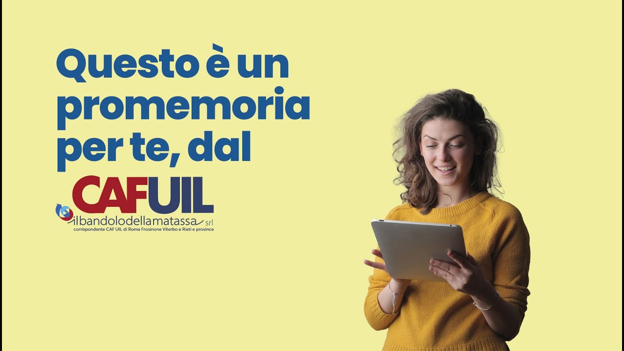 PROMEMORIA DEI SERVIZI AL CAF UIL OTTOBRE 2025 - YouTube