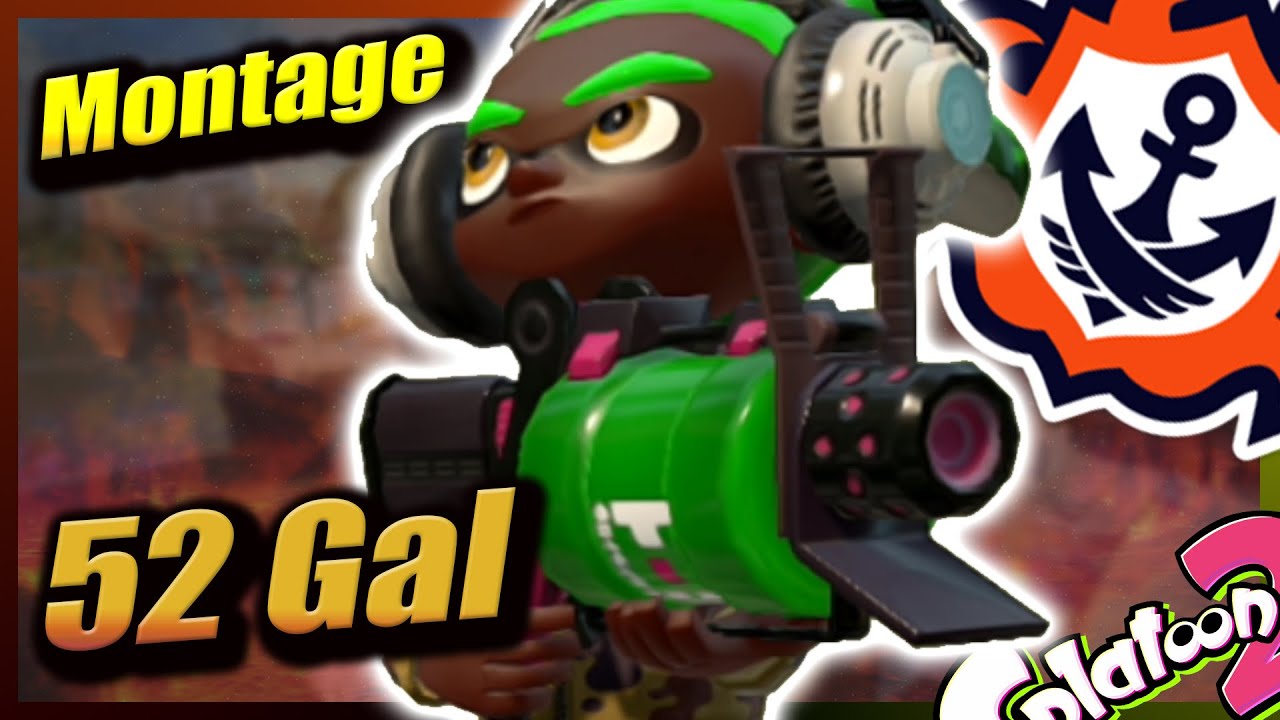 A Lucky DUDE with His ACCURATE 52 GAL!? | Splatoon 2 Montage - YouTube