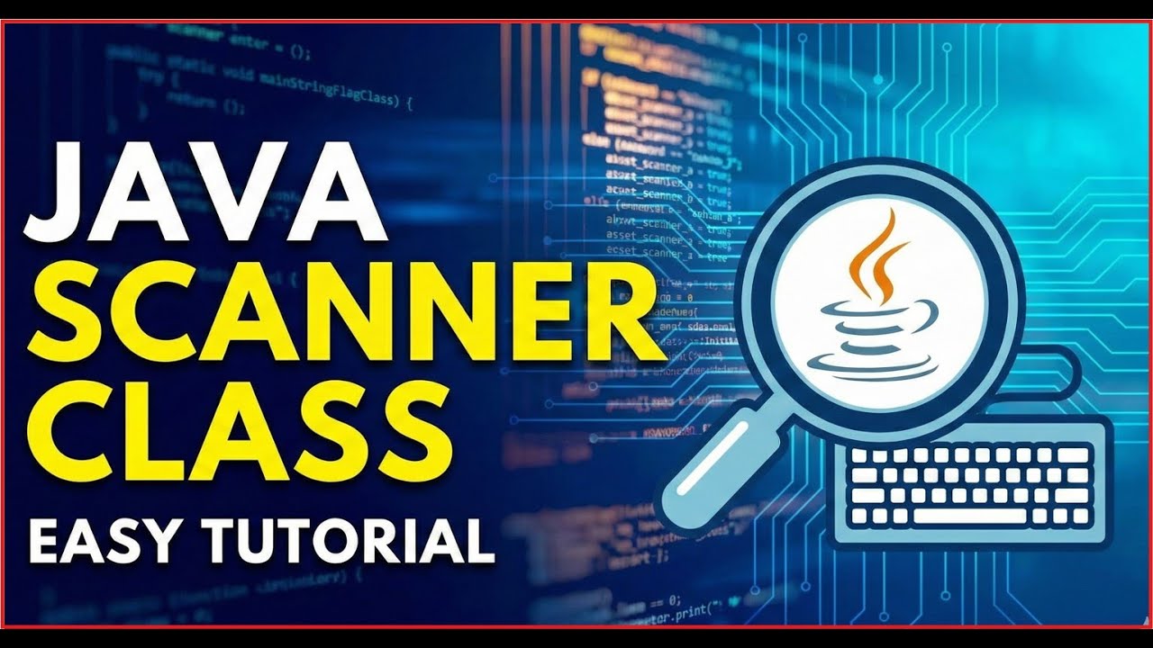 Scanner Class in JAVA - YouTube