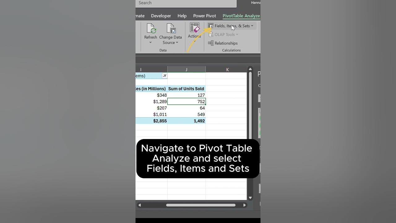 Using Calculated Fields in Pivot Tables - YouTube