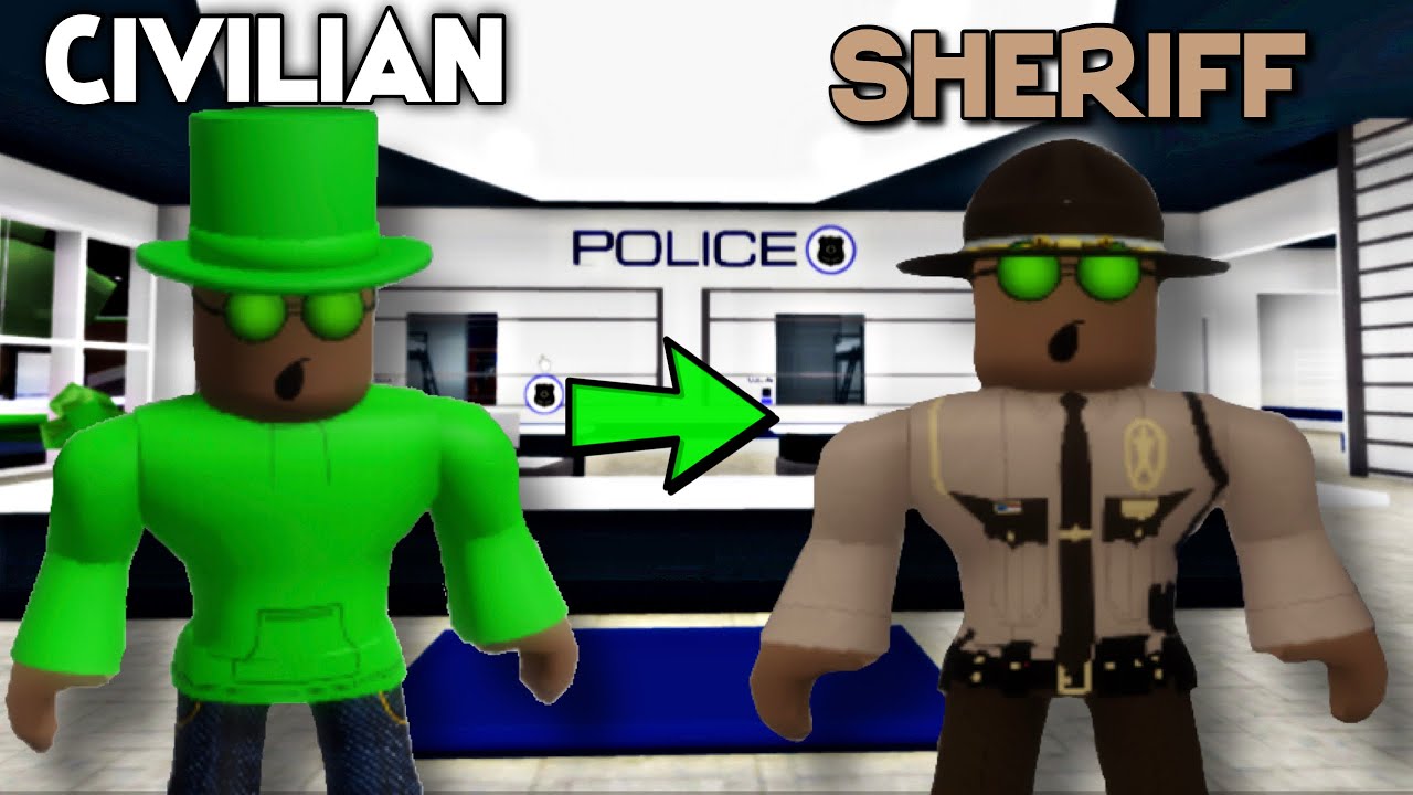 I Became a SHERIFF! *INTRIGUING* | Brookhaven RP | ROBLOX | Biiax - YouTube