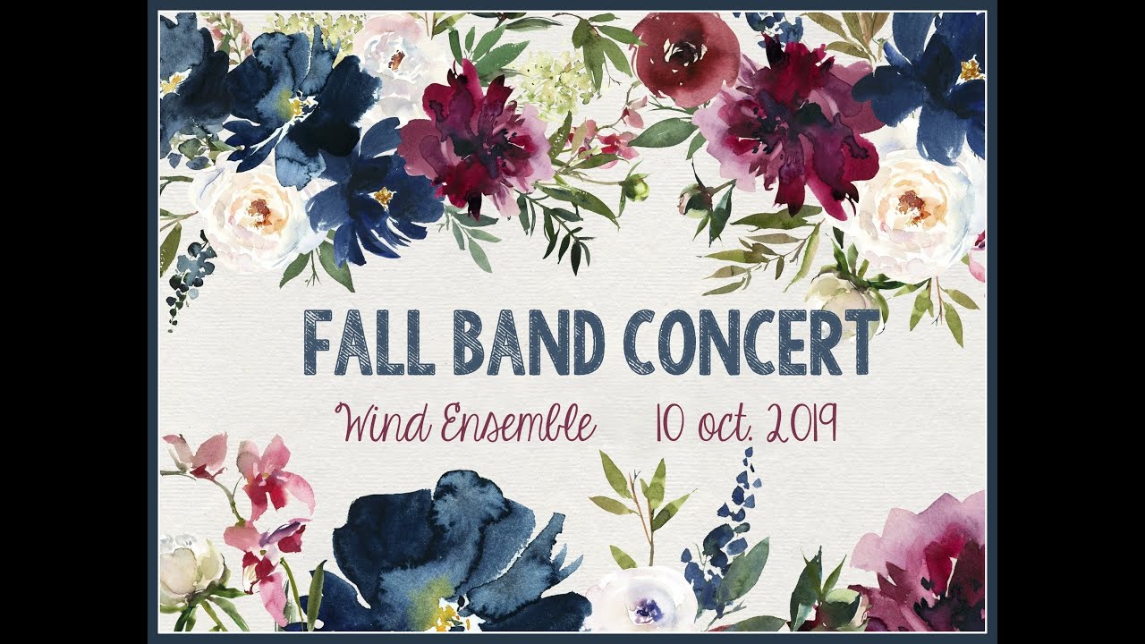 Fall Band Concert - YouTube