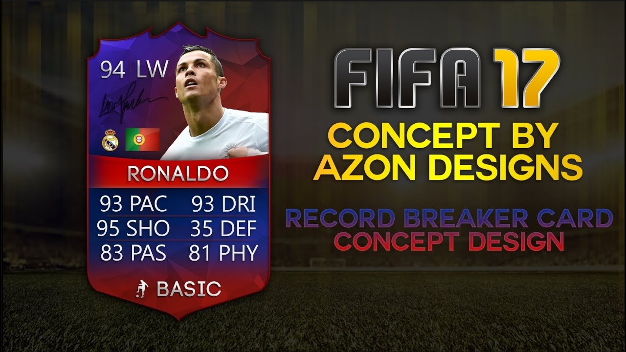 "FIFA 17" - Concept Design | Record Breaker "Concept" | Azon Designs ...