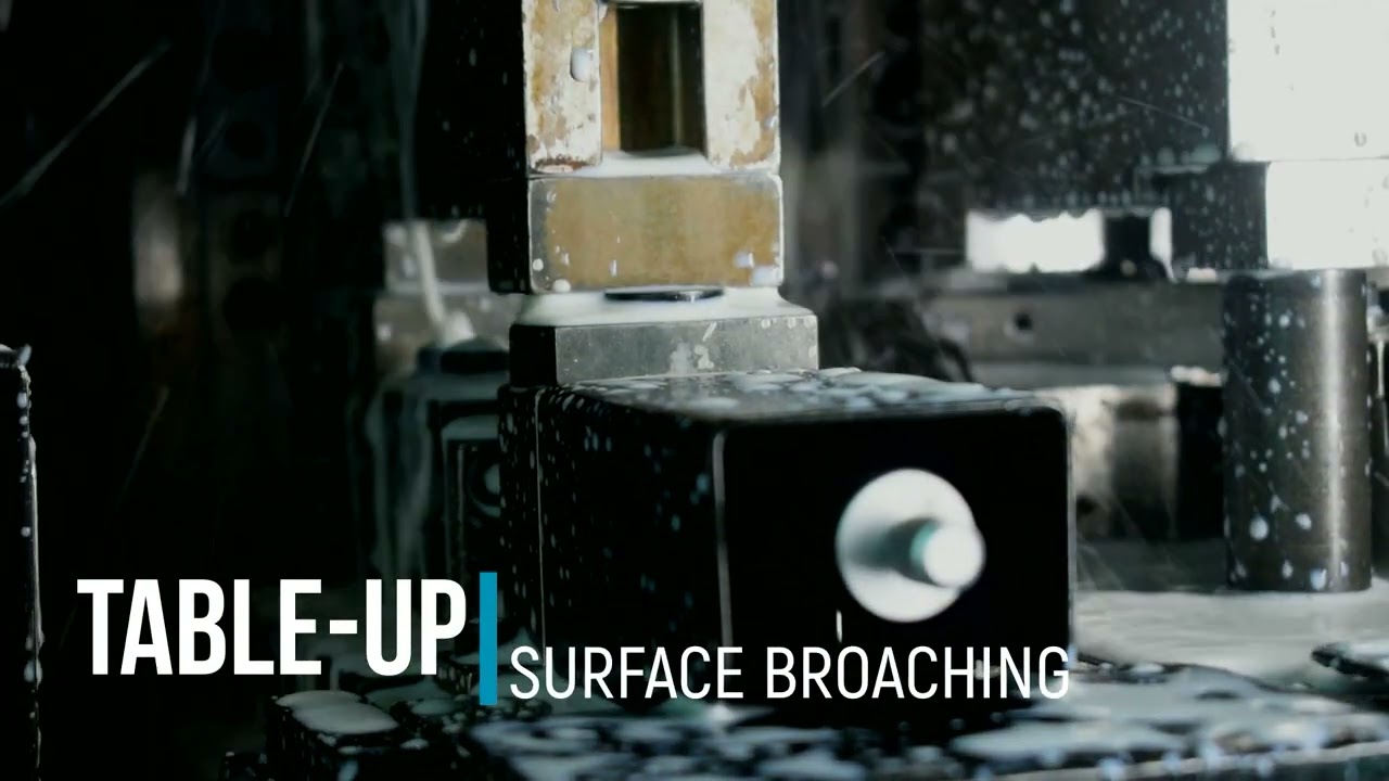 TASA 6 TON SURFACE BROACHING MACHINE - YouTube