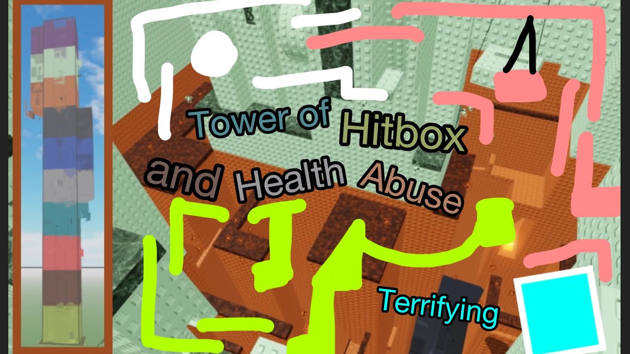 Tower of Hitbox and Health Abuse (ToHaHA) ALL JUMPS (Cuts) TERRIFYING - YouTube