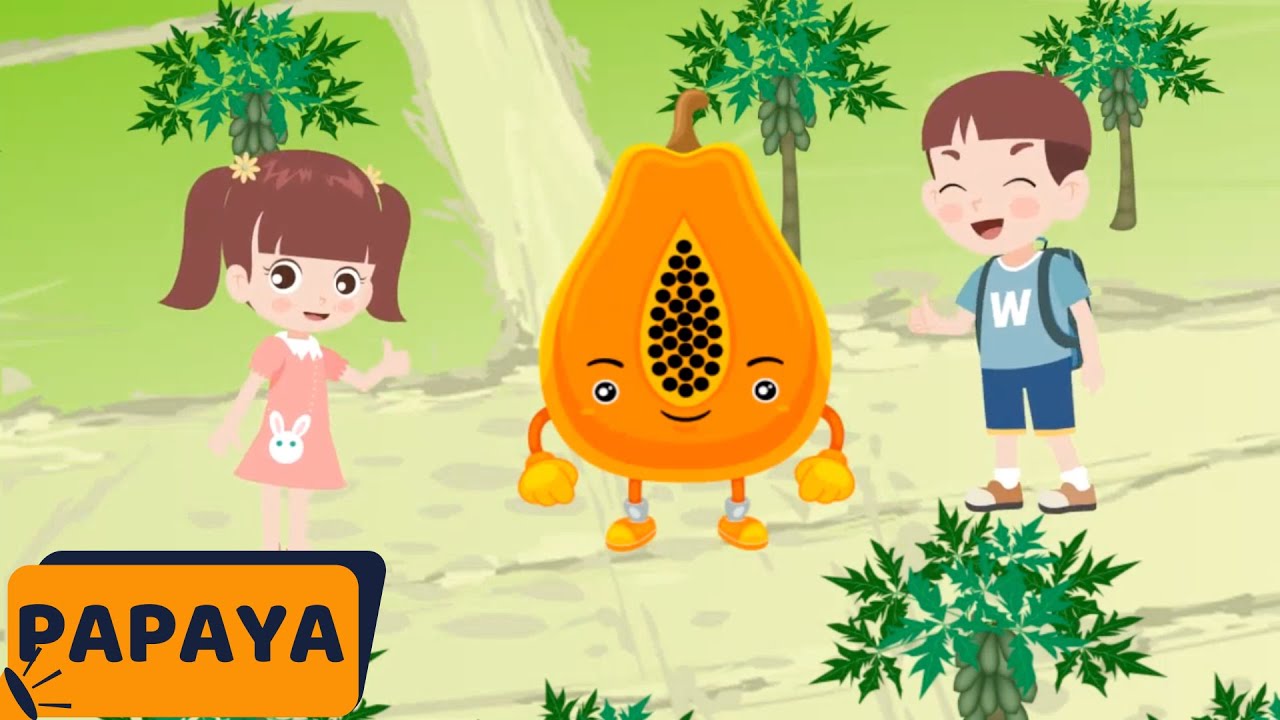 Papaya Parade| 🎉 A Fun Song for Kids | Fruit Song - YouTube Music