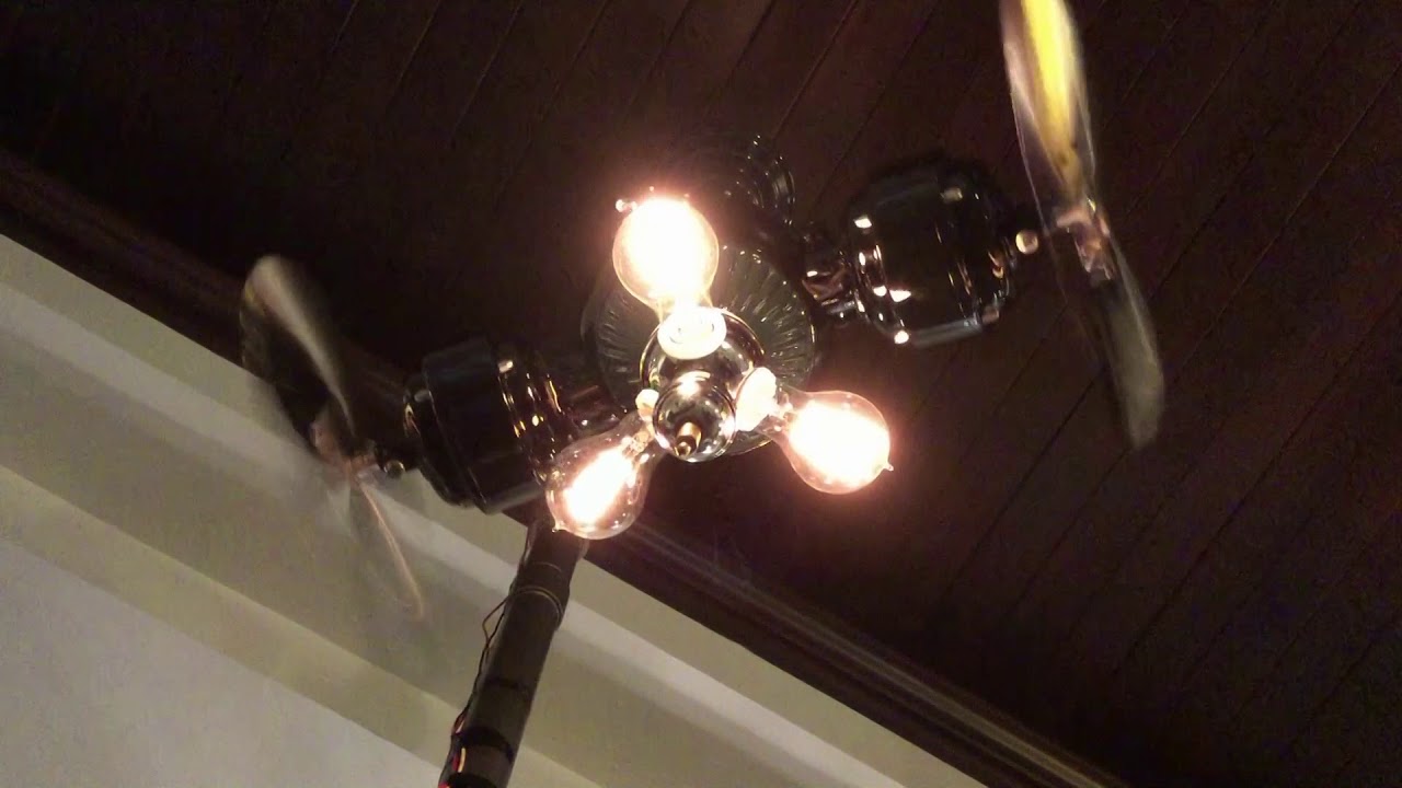 Antique Westinghouse Gyro ceiling fan at the Fan Fair at the Double ...
